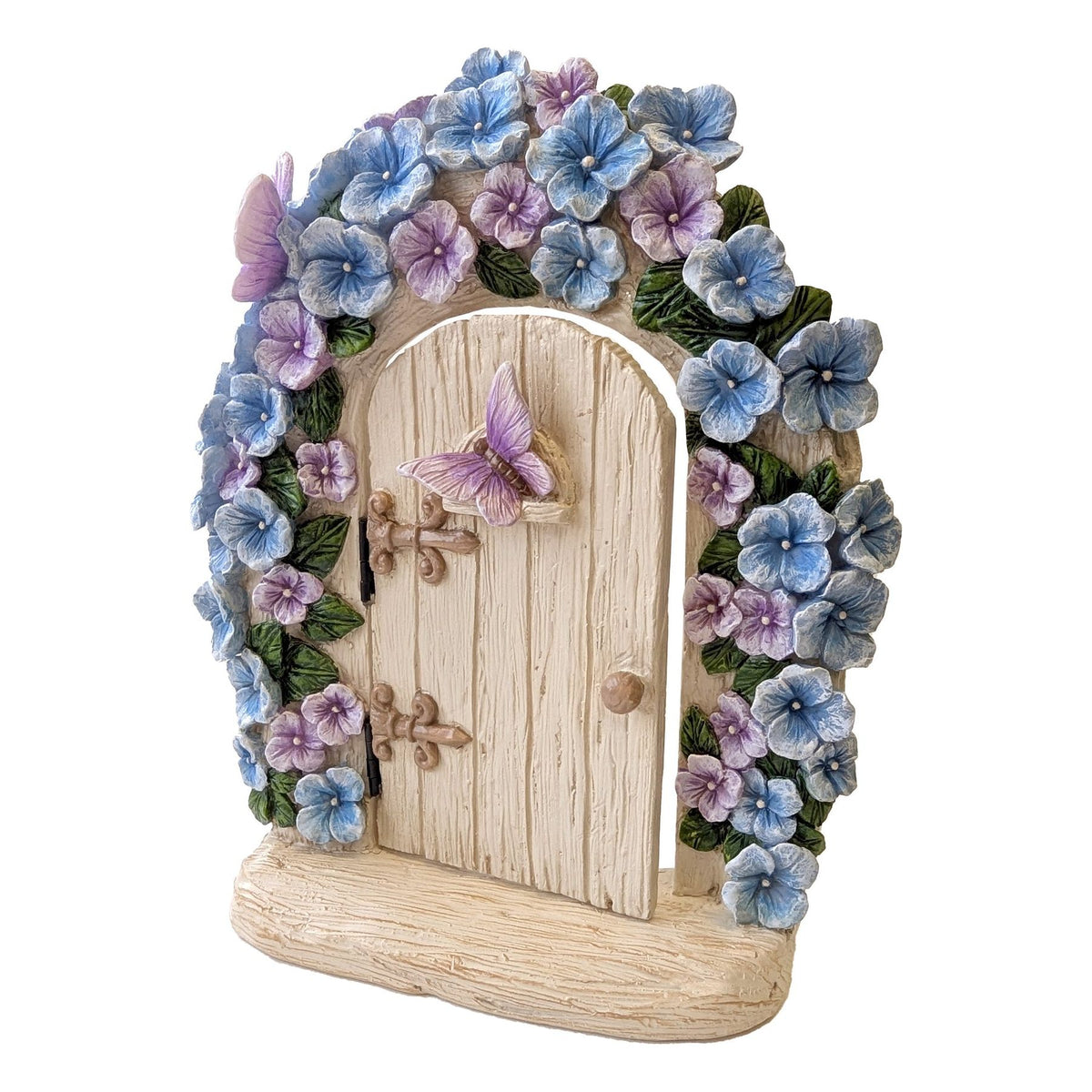Flowered Fairy Doorway Miniature Fairy Gardens #MG554– Fairy Garden Store