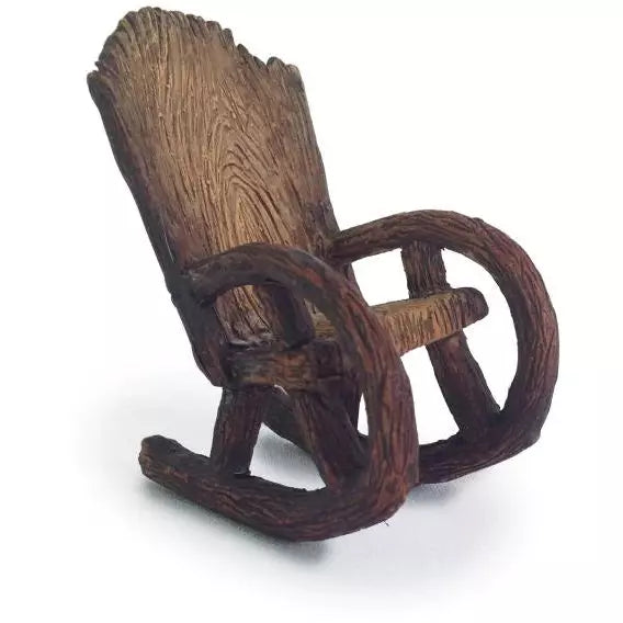 Woodland Rocking Chair For Miniature Fairy Gardens #MG59– Fairy Garden ...